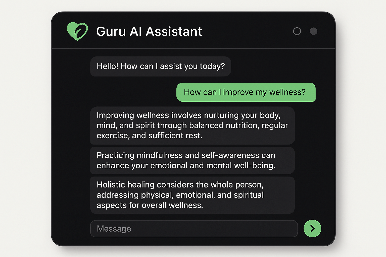 Guru AI Assistant Waitlist - Join the Future of Wellness AI